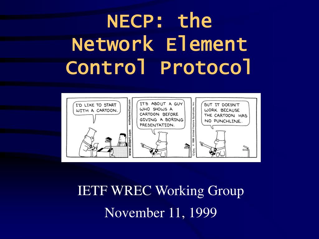PPT - NECP: the Network Element Control Protocol PowerPoint ...