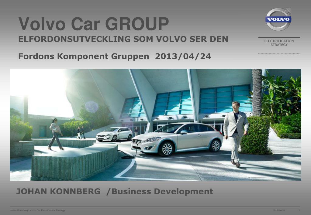 PPT - Volvo Car GROUP PowerPoint Presentation, free download - ID:4419710
