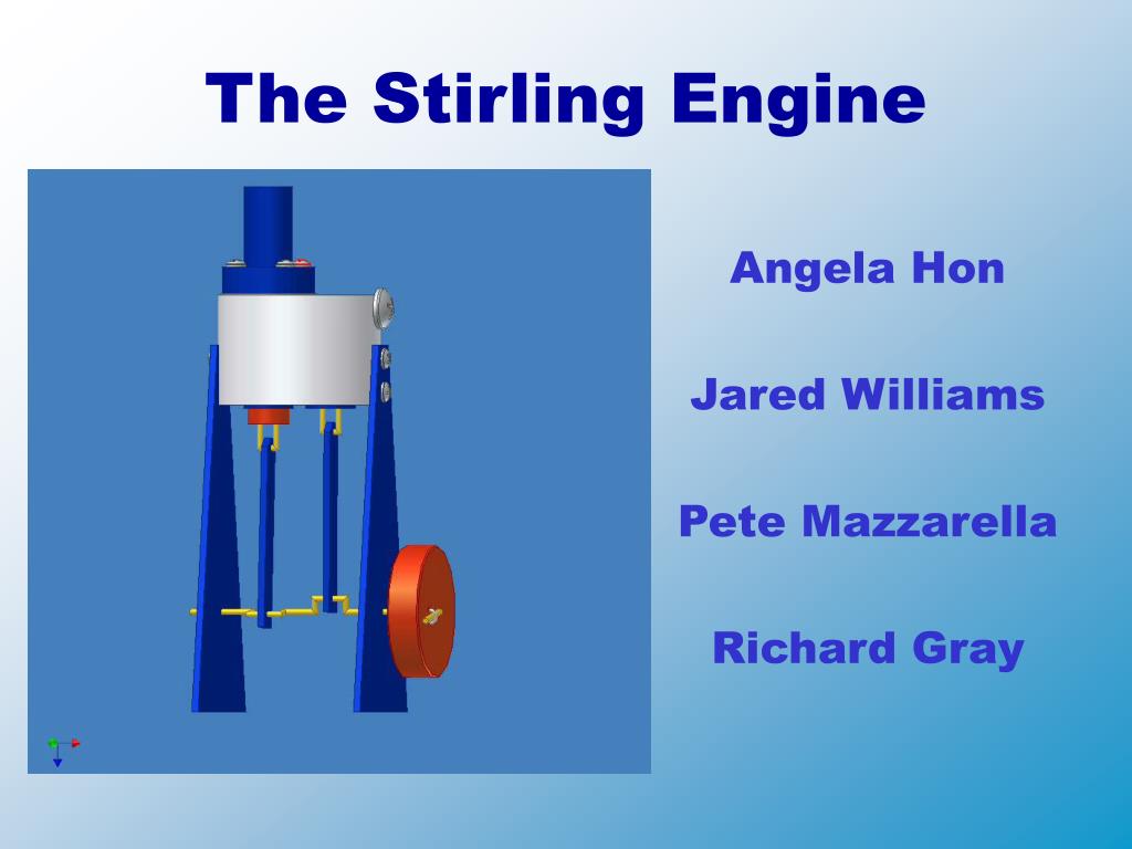 PPT - The Stirling Engine PowerPoint Presentation, free download - ID ...