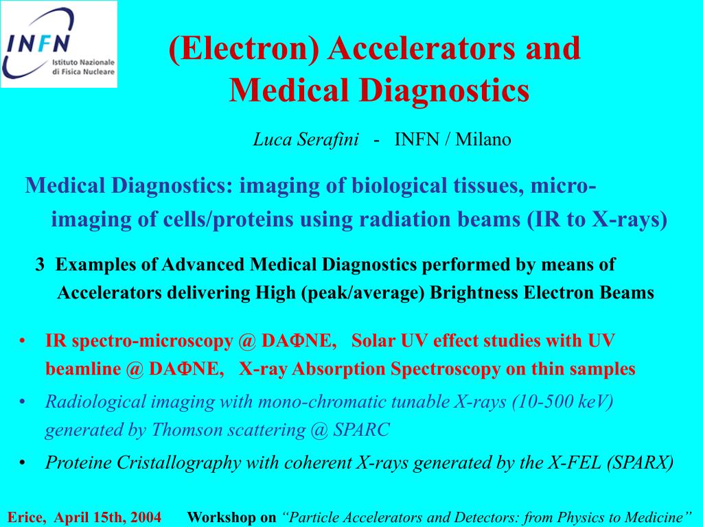 PPT - (Electron) Accelerators and Medical Diagnostics PowerPoint ...