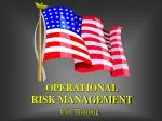 PPT - Operational Risk Management PowerPoint Presentation, free ...