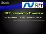 PPT - .NET Framework Overview PowerPoint Presentation, free download ...