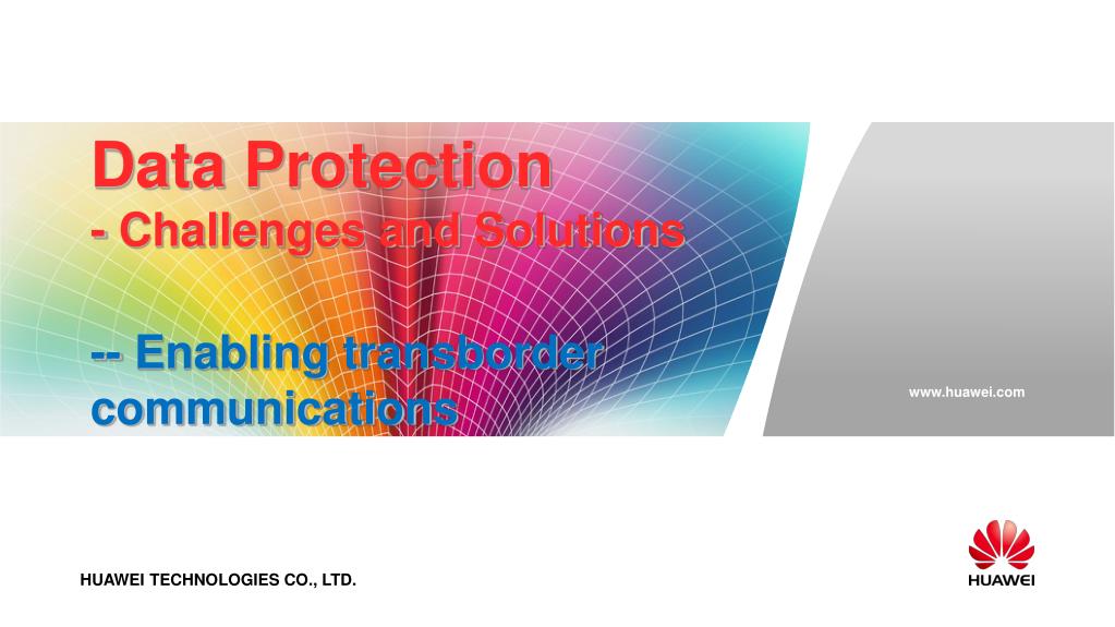 PPT - Data Protection - Challenges and Solutions PowerPoint ...