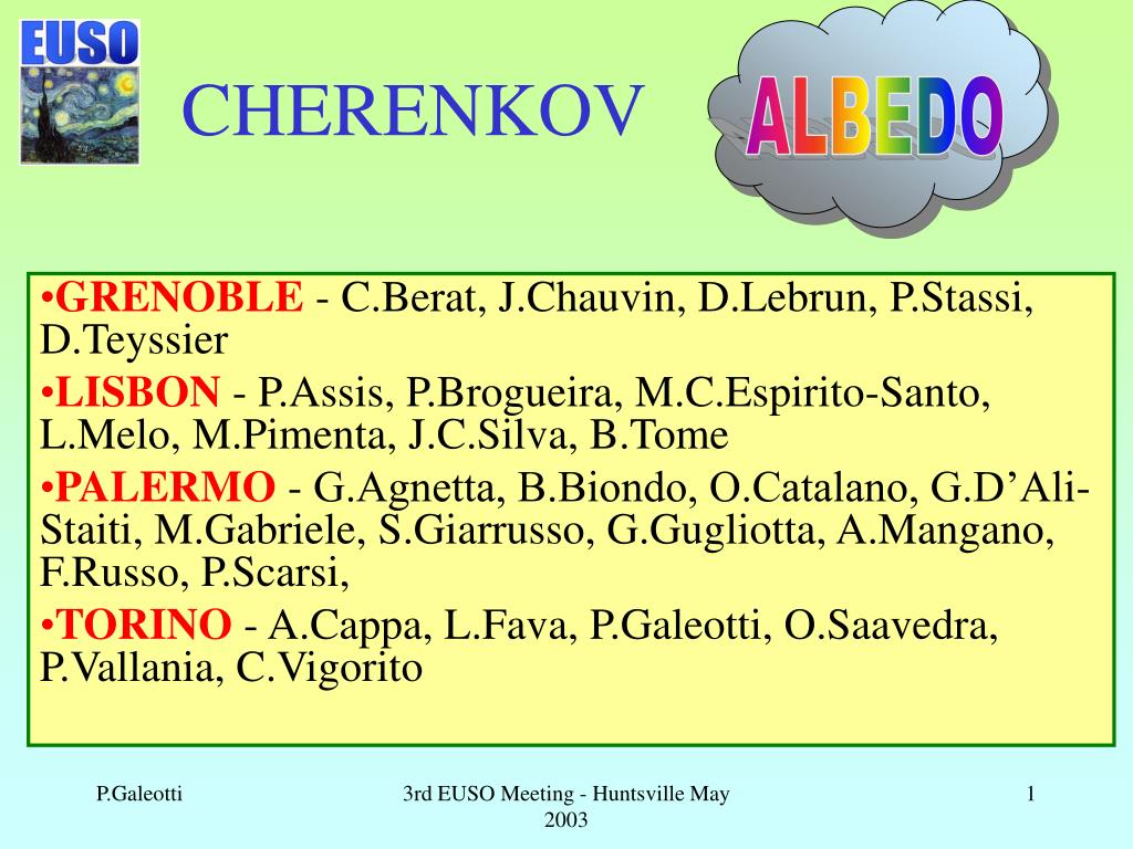 PPT - CHERENKOV PowerPoint Presentation, free download - ID:4430166