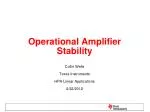 PPT - Operational Amplifier PowerPoint Presentation, free download - ID ...