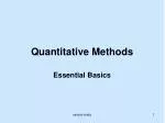 PPT - Quantitative Methods PowerPoint Presentation, free download - ID ...