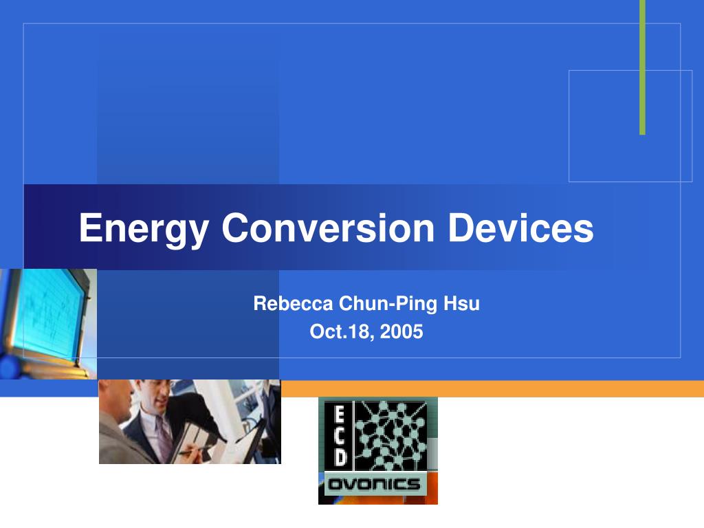 PPT - Energy Conversion Devices PowerPoint Presentation, free download ...