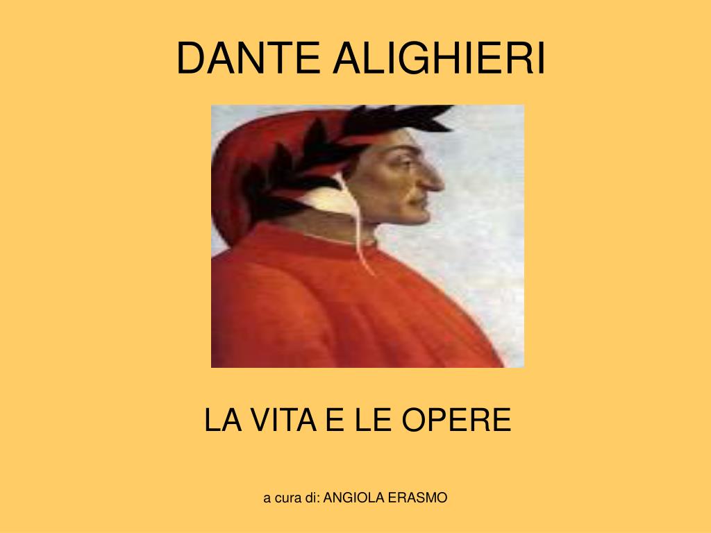 PPT - DANTE ALIGHIERI PowerPoint Presentation, free download - ID:4438385