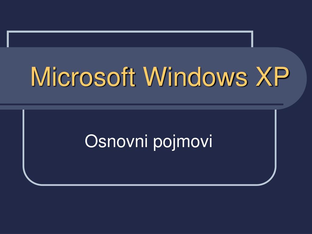PPT - Microsoft Windows XP PowerPoint Presentation, free download - ID ...