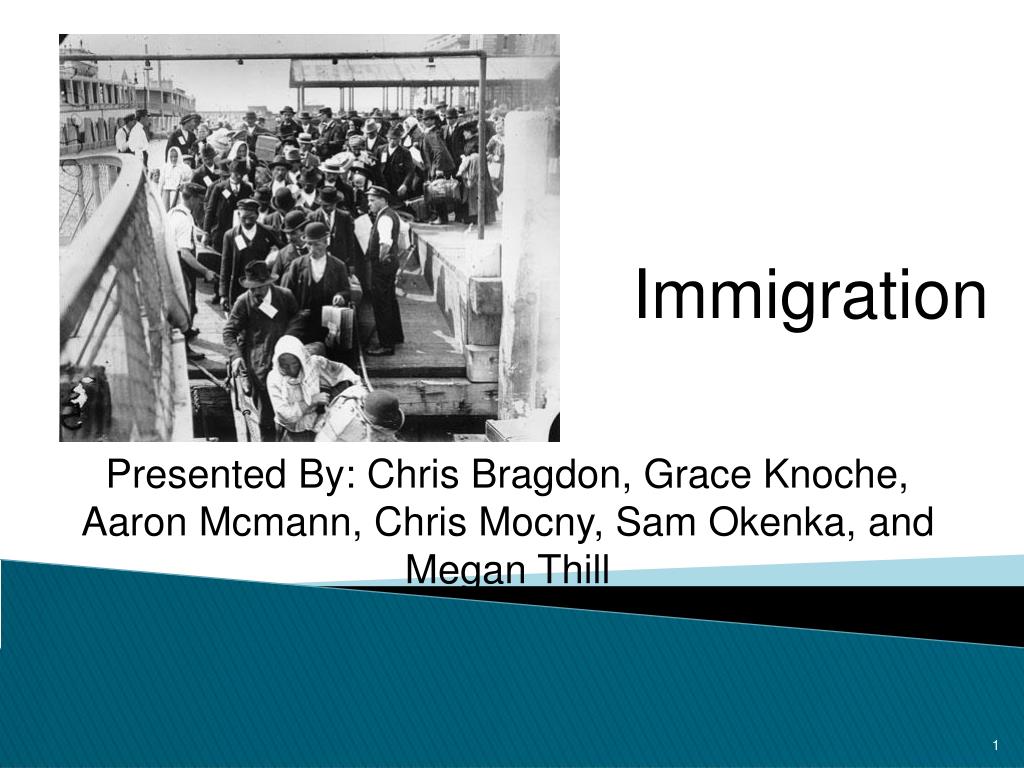 PPT - Immigration PowerPoint Presentation, free download - ID:4441120