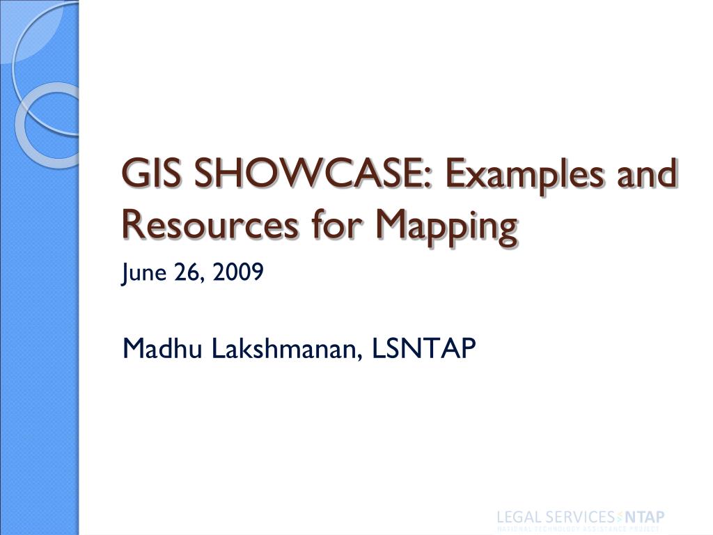 PPT - GIS Mapping Showcase: Examples and Resources for Effective ...