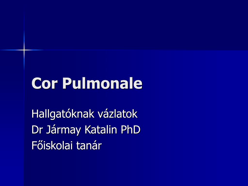 PPT - Cor Pulmonale PowerPoint Presentation, free download - ID:4441580