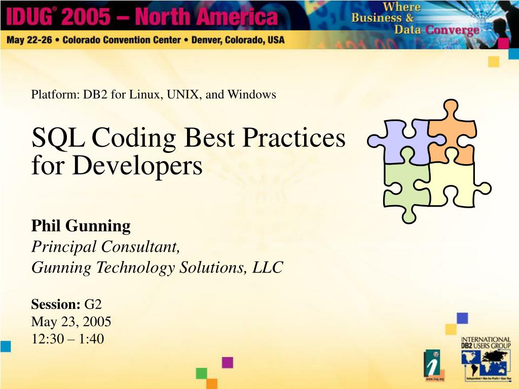PPT - SQL Coding Best Practices for Developers PowerPoint Presentation ...