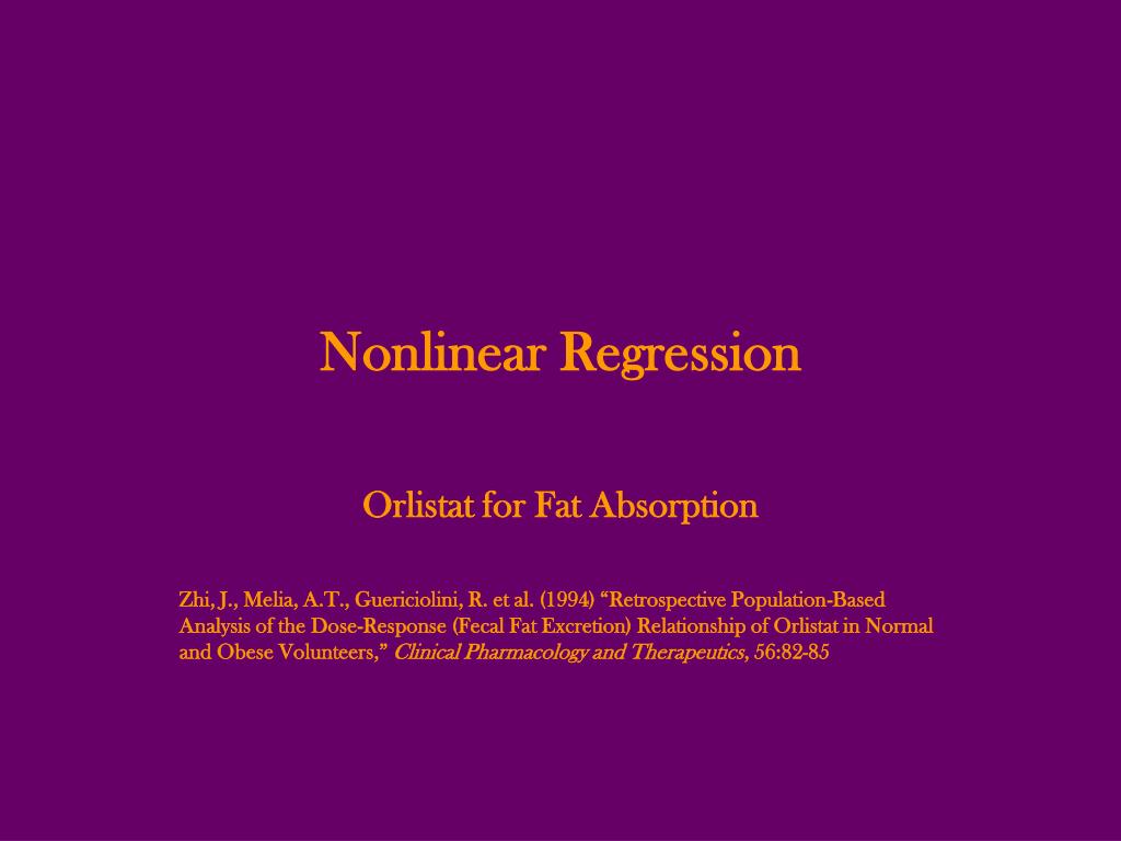 PPT - Nonlinear Regression PowerPoint Presentation, free download - ID ...