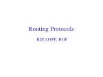 PPT - Chapter 21 . Unicast and Multicast Routing: Routing Protocols ...