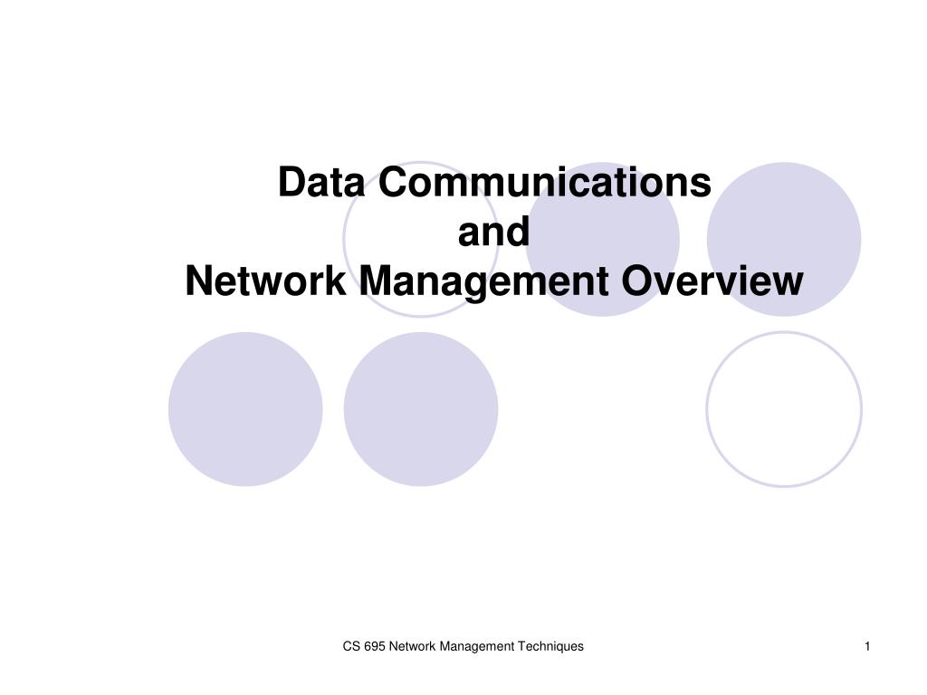 PPT - Data Communications and Network Management Overview PowerPoint ...