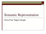 PPT - Semantic Nets, Frames, World Representation PowerPoint ...