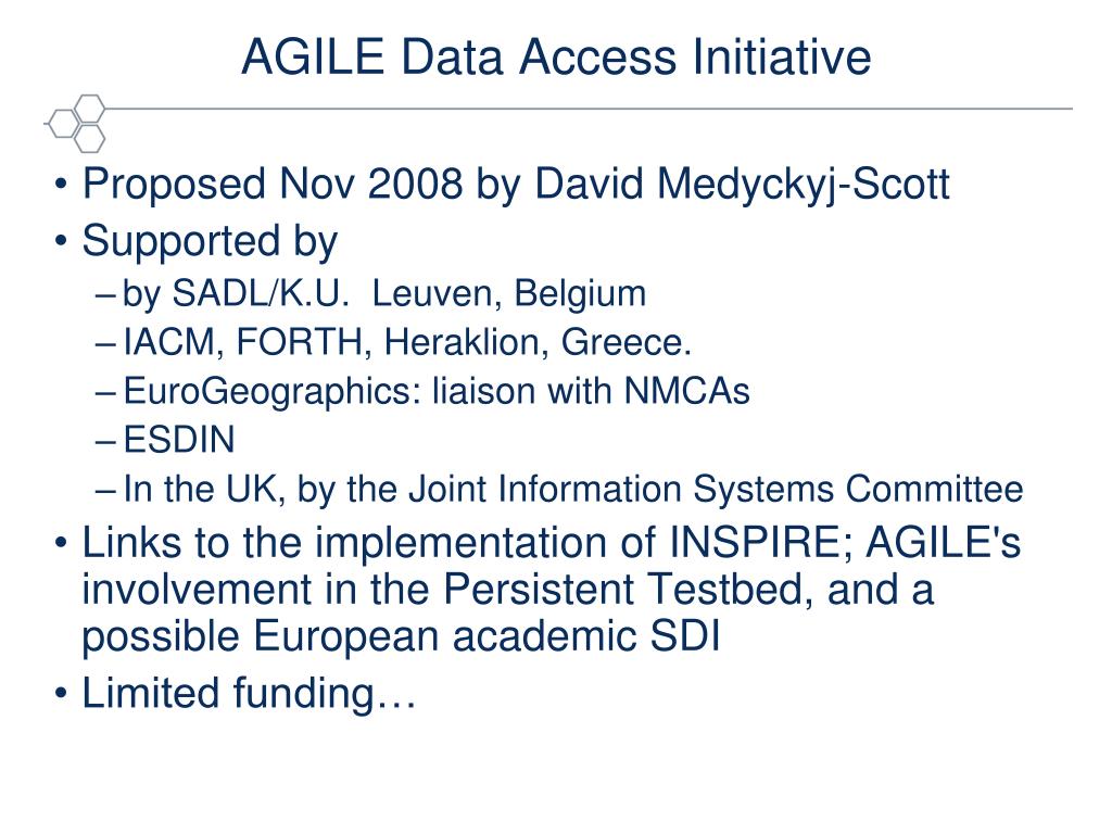 PPT - AGILE Data Access Initiative PowerPoint Presentation, free ...