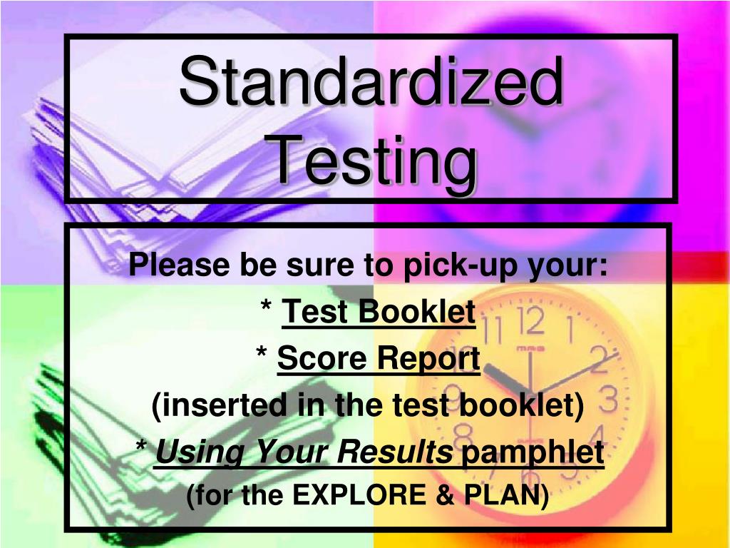 PPT - Standardized Testing PowerPoint Presentation, free download - ID ...