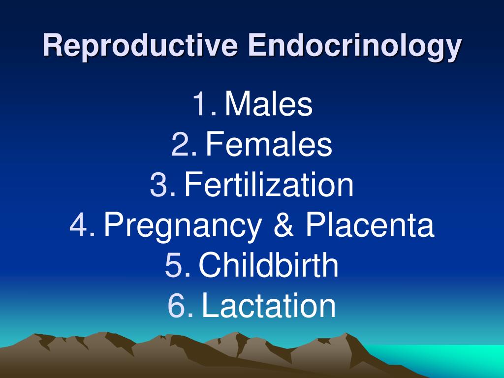 PPT - Reproductive Endocrinology PowerPoint Presentation, free download ...
