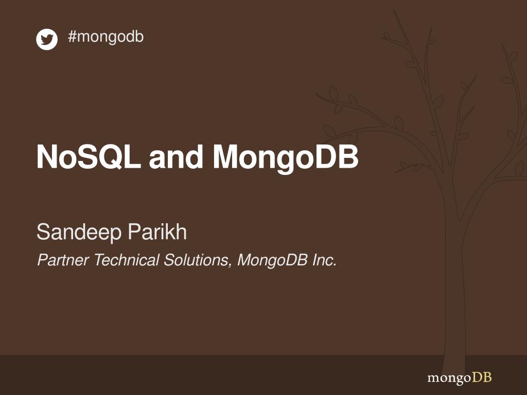 PPT - NoSQL and MongoDB PowerPoint Presentation, free download - ID:4453684