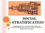 PPT - Social Stratification PowerPoint Presentation, free download - ID ...