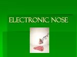 PPT - Electronic Nose PowerPoint Presentation, free download - ID:3087740