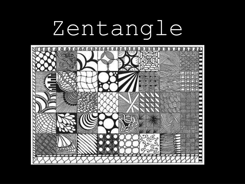 PPT - Zentangle PowerPoint Presentation, free download - ID:4455580