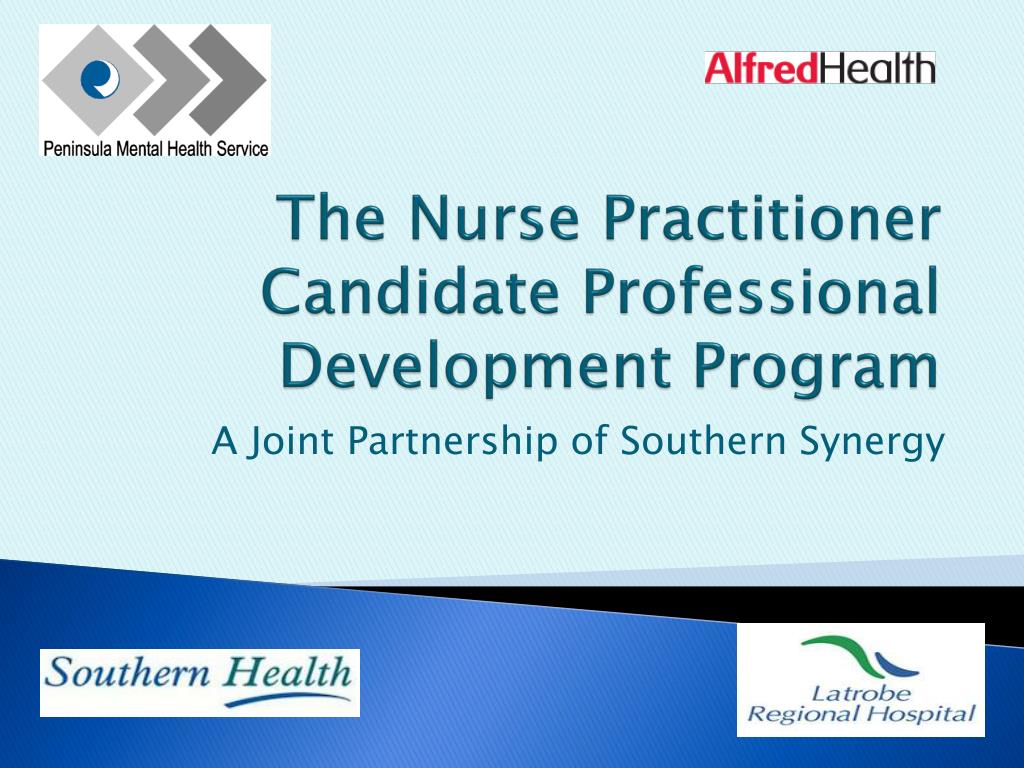 PPT - The Nurse Practitioner Candidate Professional Development Program ...