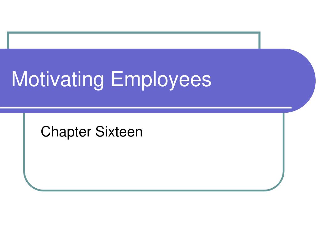 PPT - Motivating Employees PowerPoint Presentation, free download - ID ...
