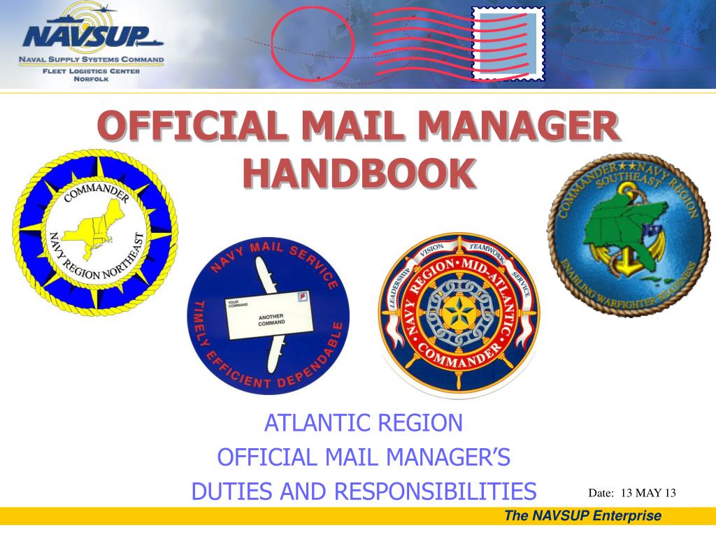 PPT - OFFICIAL MAIL MANAGER HANDBOOK PowerPoint Presentation, free ...