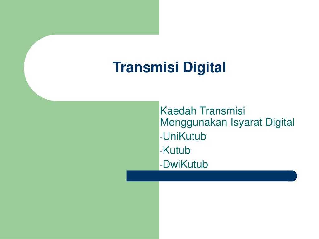 PPT - Transmisi Digital PowerPoint Presentation, free download - ID:4460707