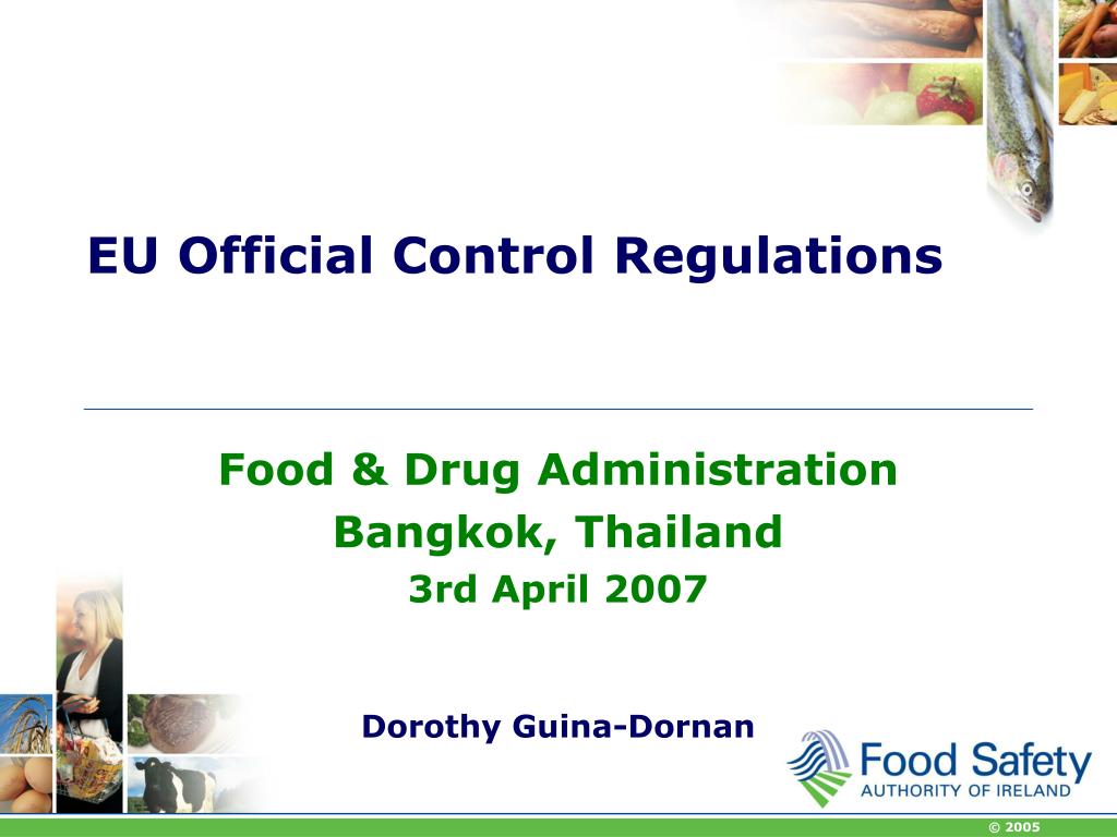 PPT - EU Official Control Regulations PowerPoint Presentation, free ...