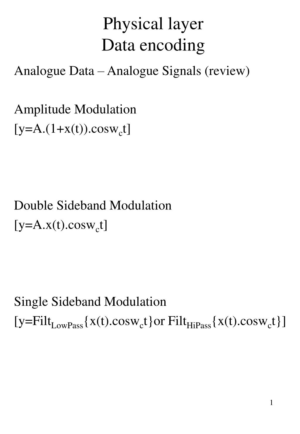 PPT - Physical layer Data encoding PowerPoint Presentation, free ...