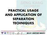 PPT - Separation Techniques PowerPoint Presentation, free download - ID ...