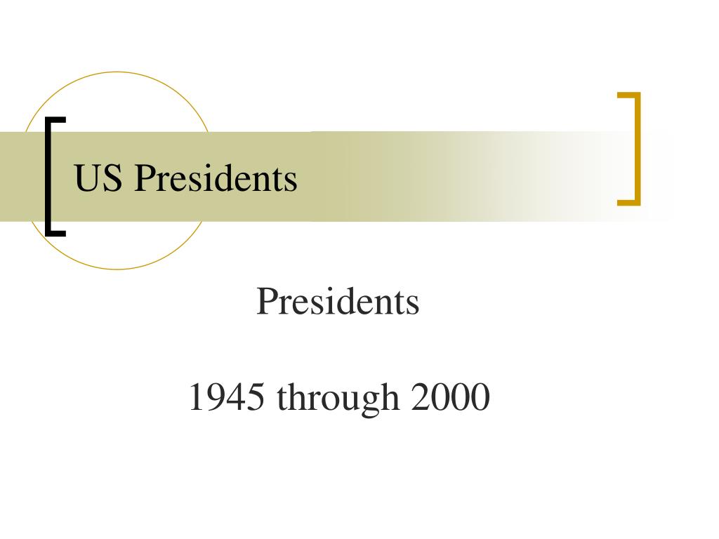 PPT - US Presidents PowerPoint Presentation, free download - ID:4463748