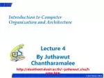 PPT - Introduction to Computer Architecture PowerPoint Presentation ...