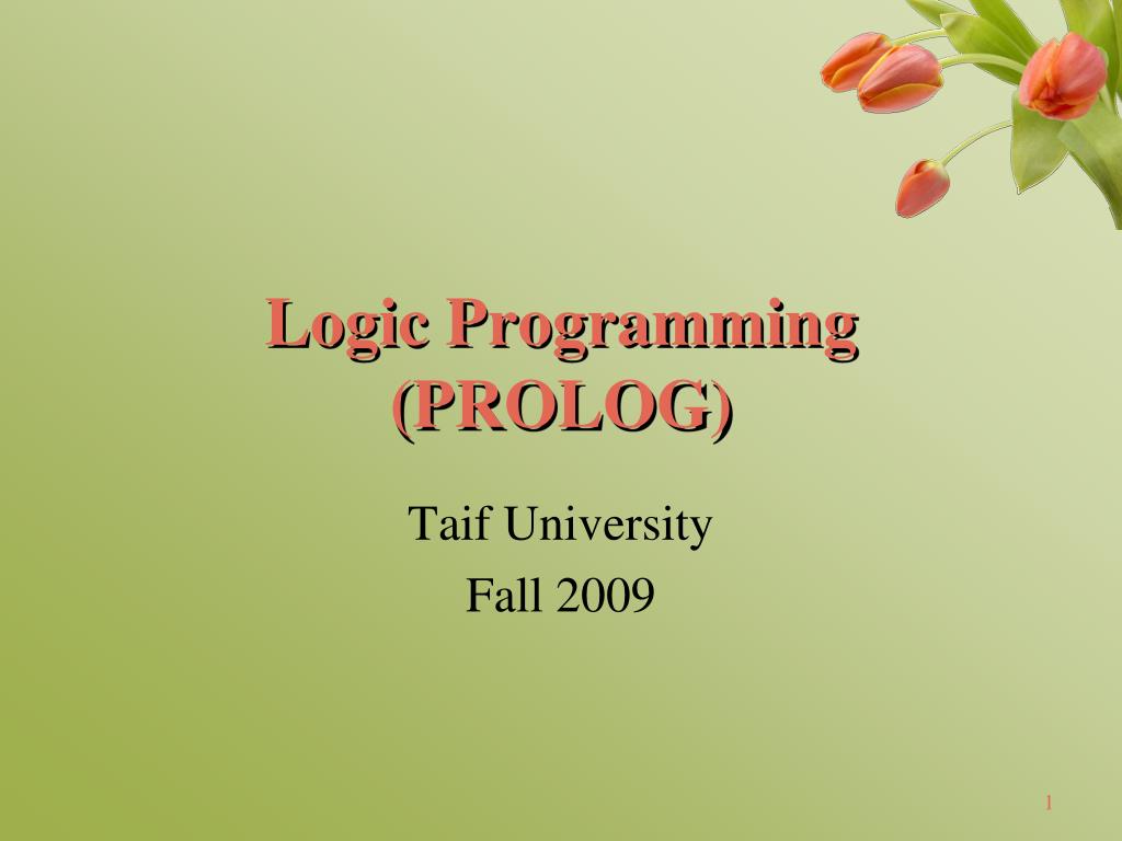 PPT - Logic Programming (PROLOG) PowerPoint Presentation, free download - ID:4470267