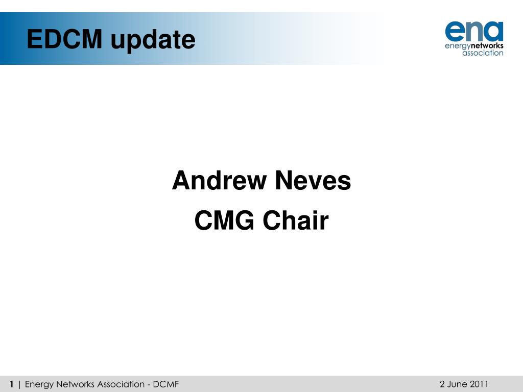 PPT - Overview of EDCM Developments and Ofgem Consultation Outcomes ...