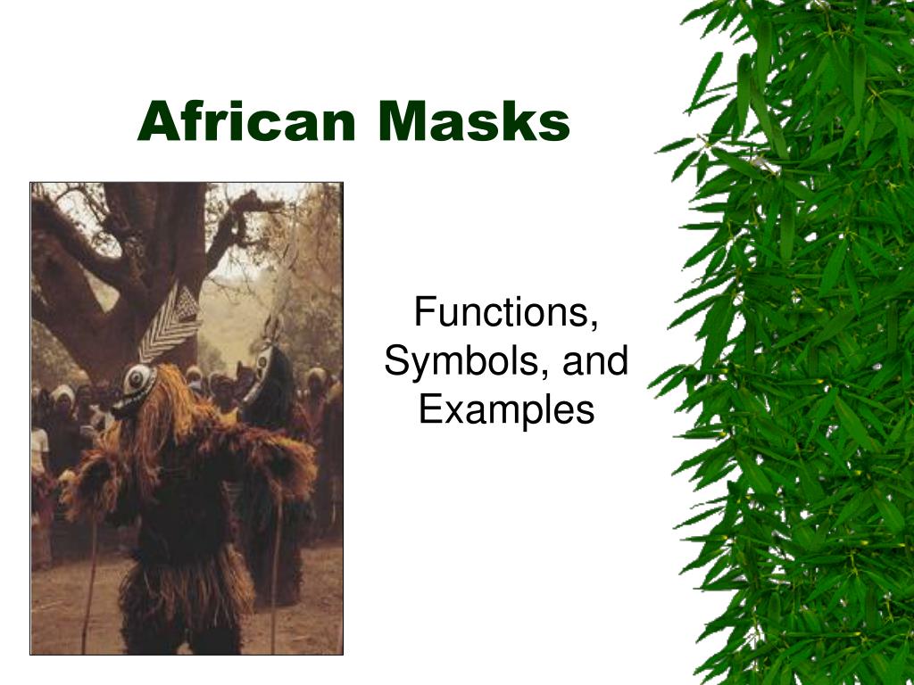 PPT - African Masks PowerPoint Presentation, free download - ID:4473010