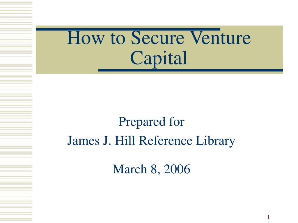 PPT - Prepared for James J. Hill Reference Library March 8, 2006 ...