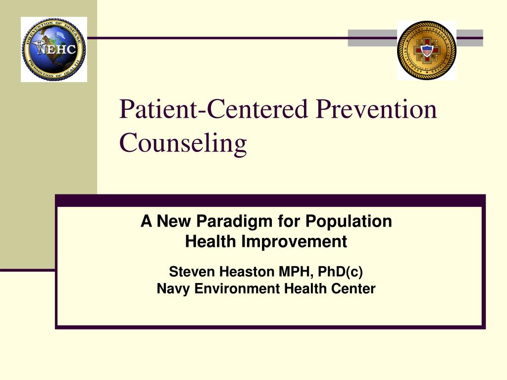 PPT - Patient-Centered Prevention Counseling PowerPoint Presentation ...