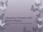 PPT - Children with Special Needs PowerPoint Presentation, free ...