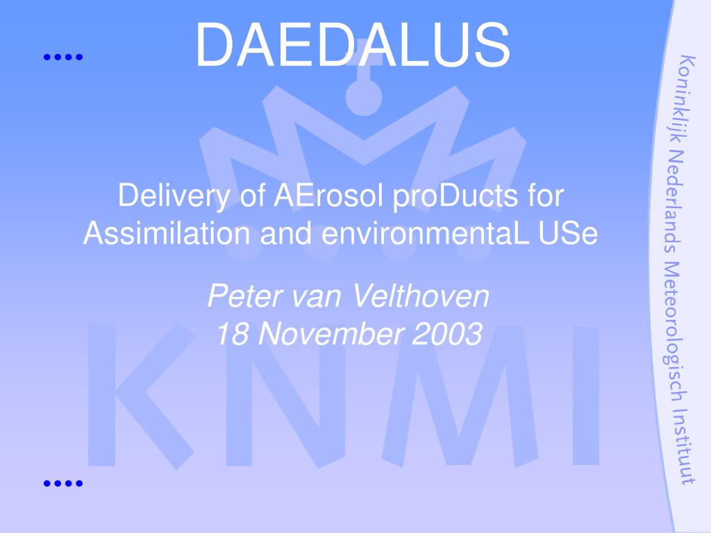 PPT - DAEDALUS PowerPoint Presentation, free download - ID:4476284