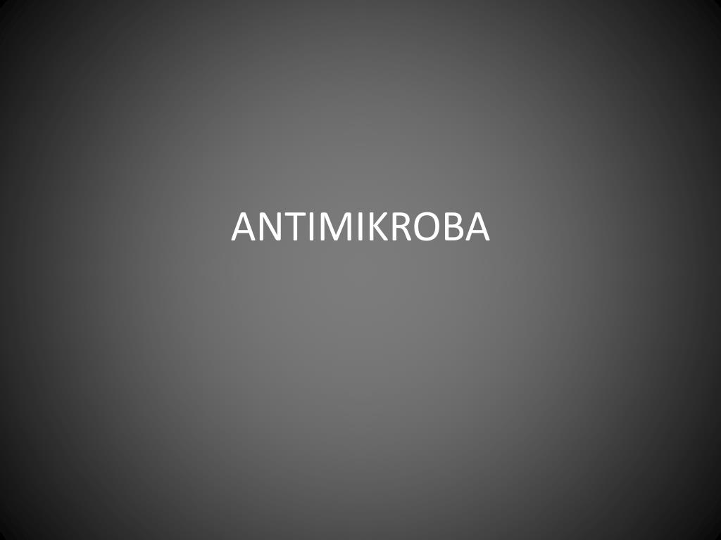 PPT - ANTIMIKROBA PowerPoint Presentation, free download - ID:4481502