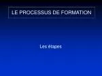 PPT - Le programme WES de Formation en Entreprenariat Formation des ...
