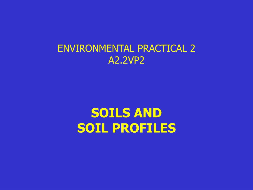 PPT - ENVIRONMENTAL PRACTICAL 2 A2.2VP2 PowerPoint Presentation, free ...