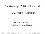 PPT - Circular dichroism spectroscopy PowerPoint Presentation, free ...