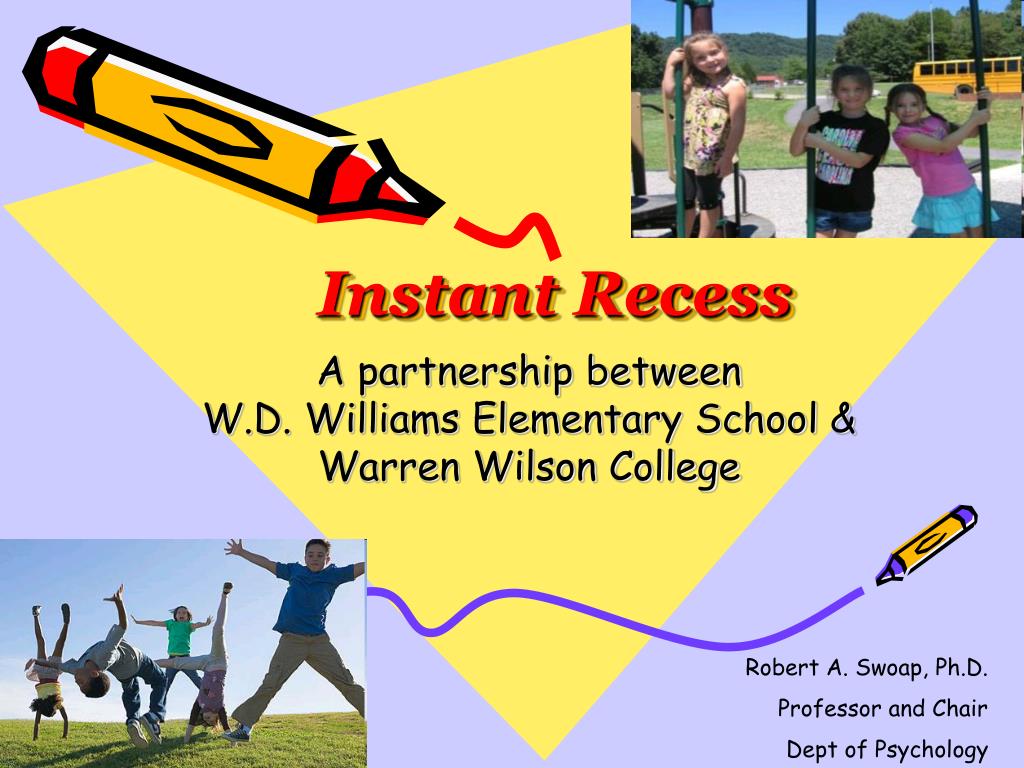 PPT - Instant Recess PowerPoint Presentation, free download - ID:4499180