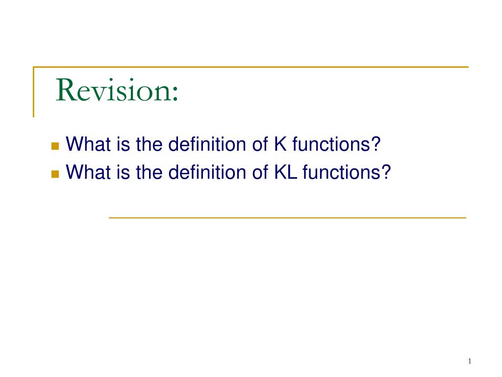 PPT - Revision: PowerPoint Presentation, free download - ID:4499932